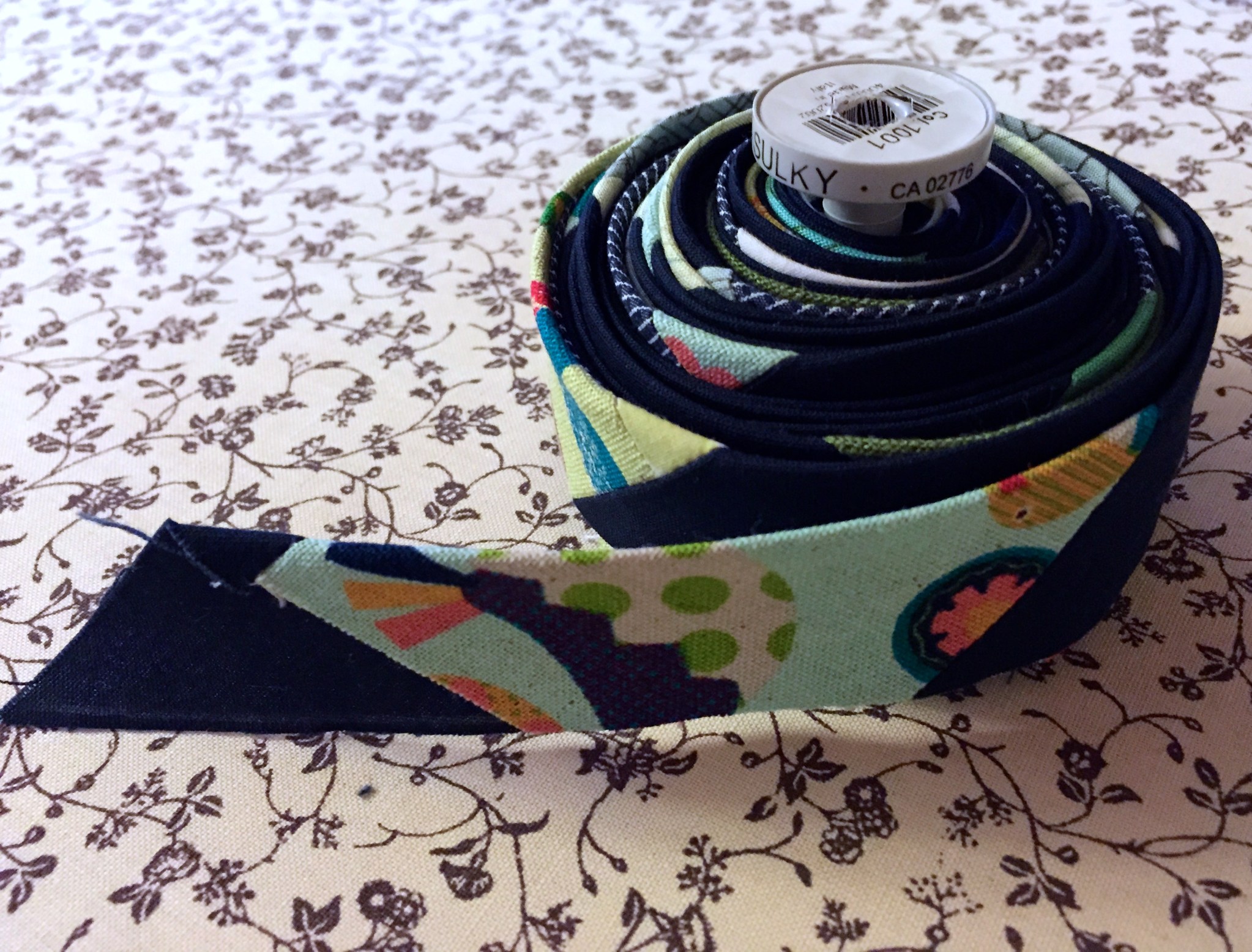 Stripey scrappy quilt binding – Simple Crafty Life