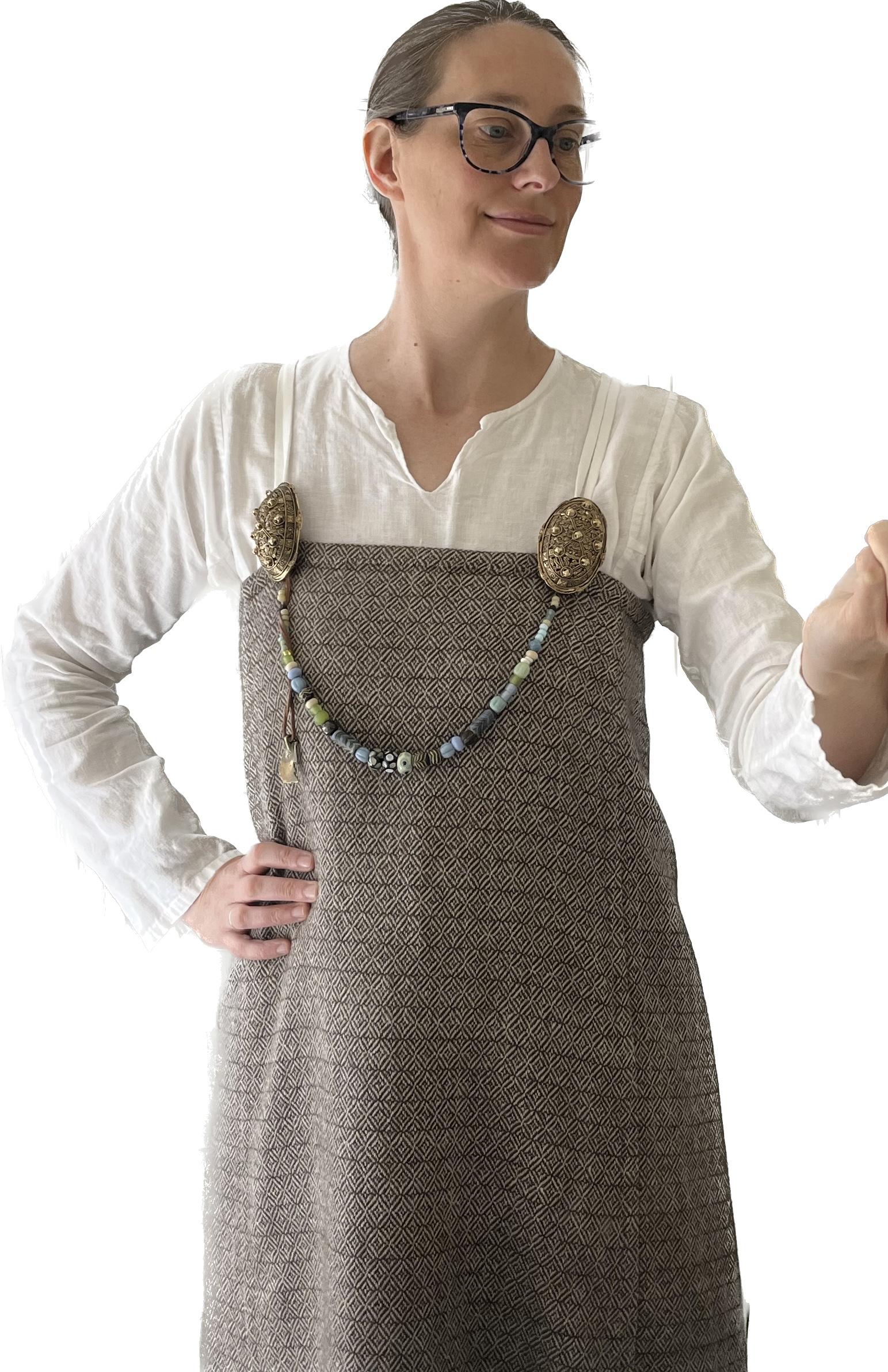 A handwoven viking apron dress – Simple Crafty Life
