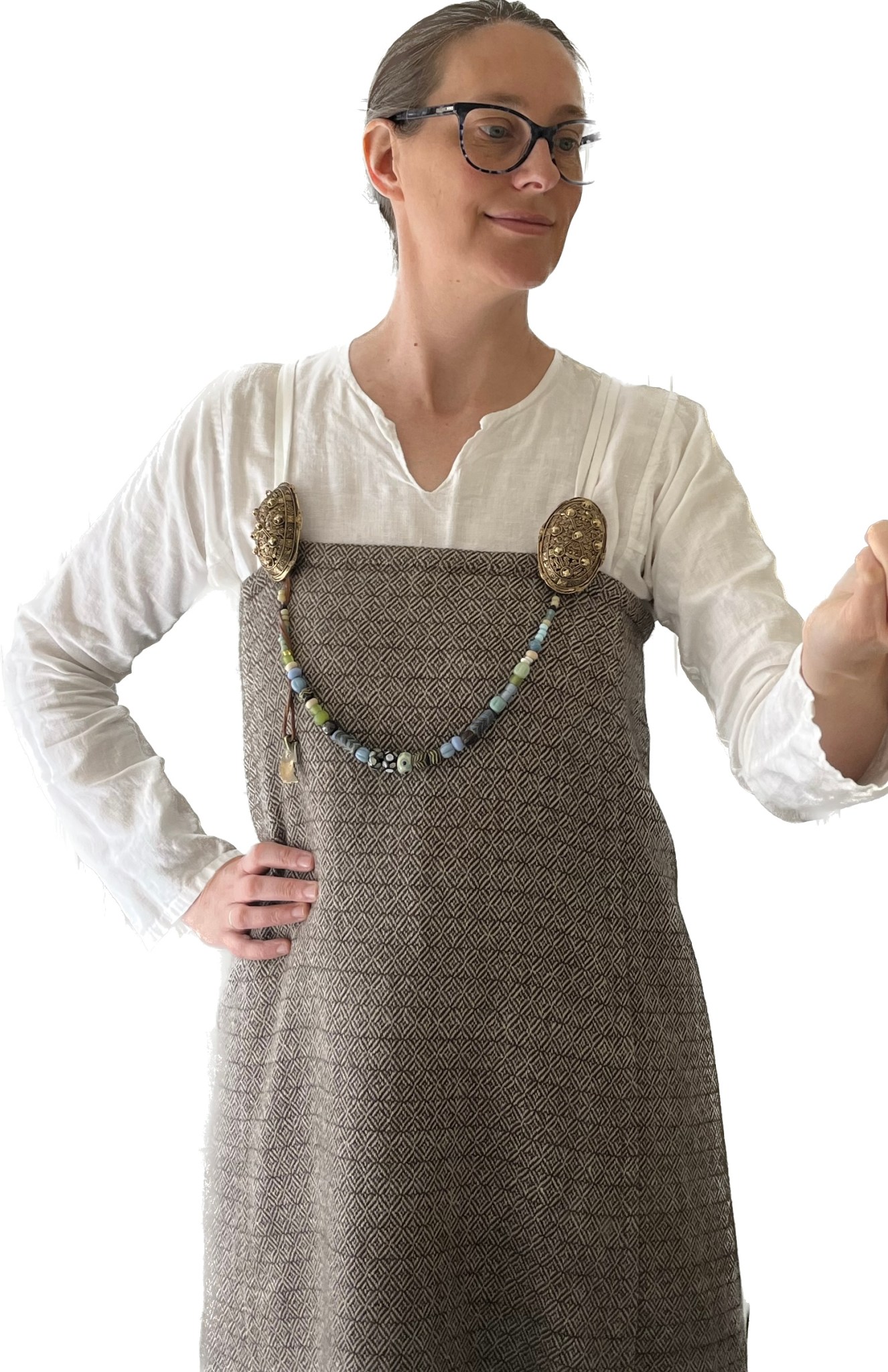 A handwoven viking apron dress – Simple Crafty Life